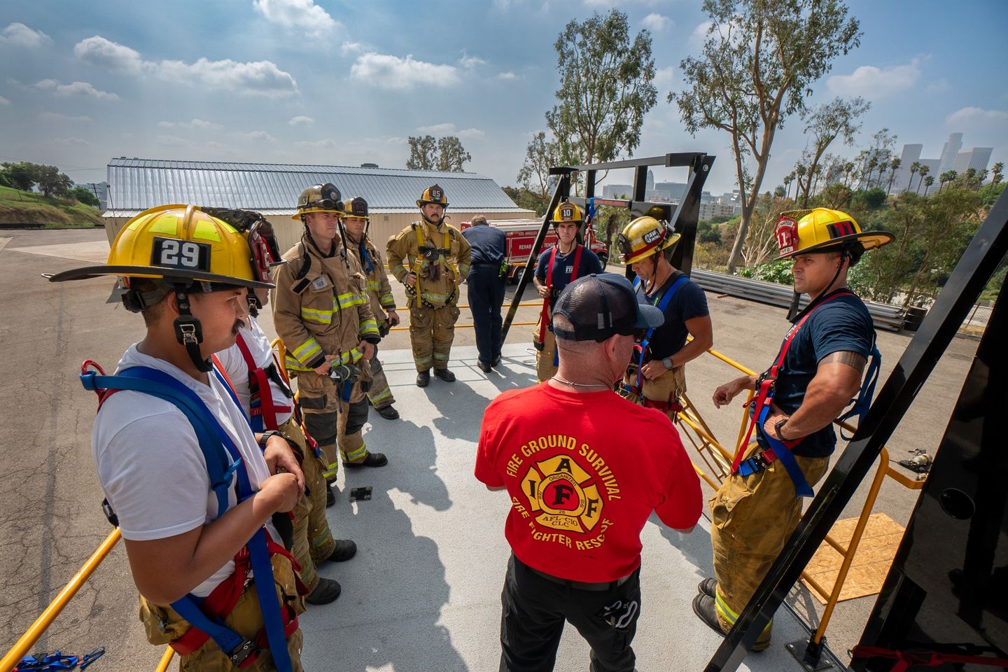 Photo of the Week: LAFD survival training | Fire House Digest