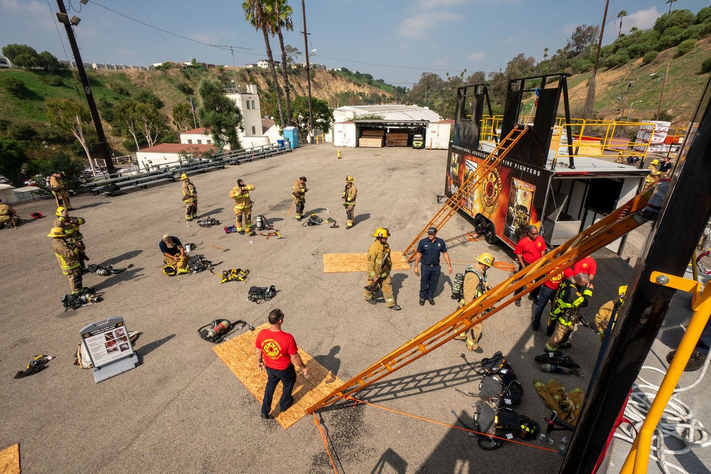 Photo of the Week: LAFD survival training | Fire House Digest